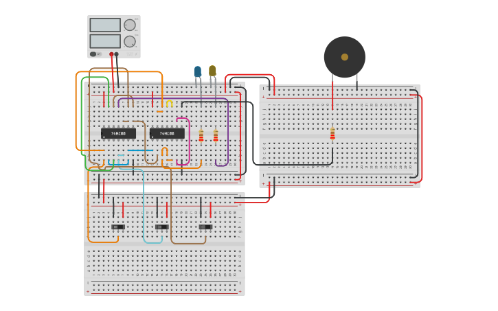 Circuit design Buzzerr - Tinkercad