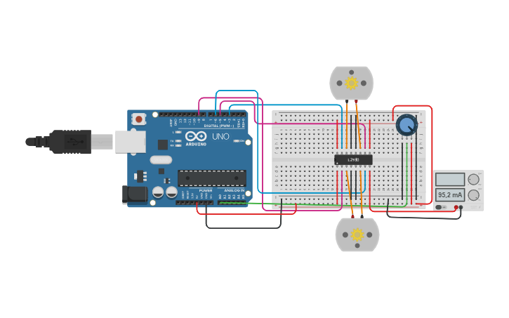 Circuit Design Arduino Tinkercad