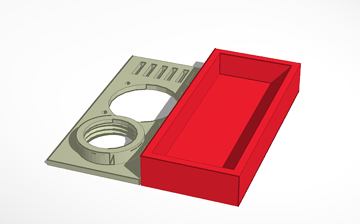 3D design humidifier - Tinkercad