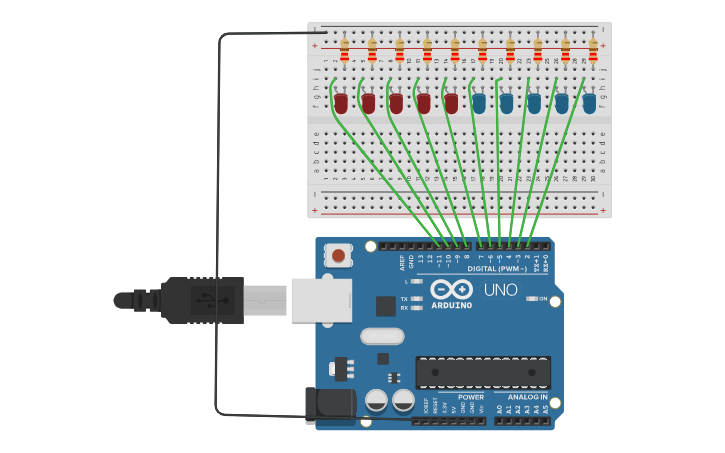 Circuit design Exercício 4 | Tinkercad