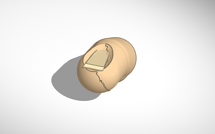 3D design Toe - Tinkercad