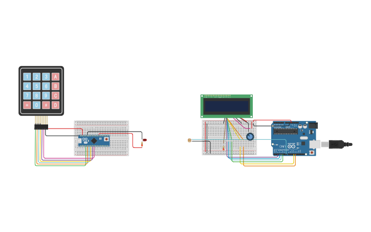 Circuit design Lifi Communication(nano) - Tinkercad