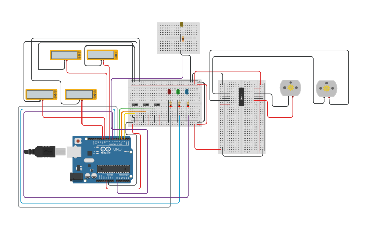 Circuit design Versão 8 - Tinkercad