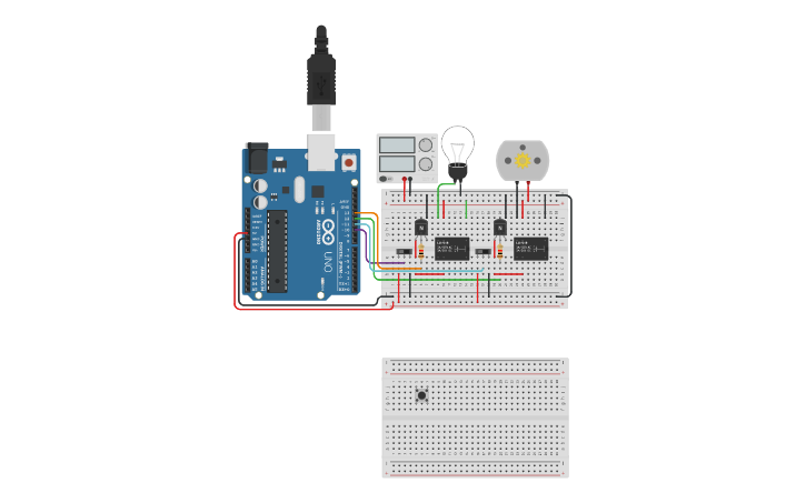 Circuit design Ejercicio1 - PC2 | Tinkercad