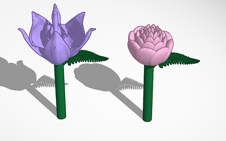 3D design Flores - Tinkercad