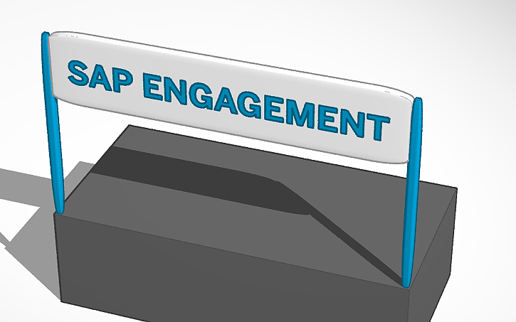 3D design Engagement Booth - Tinkercad