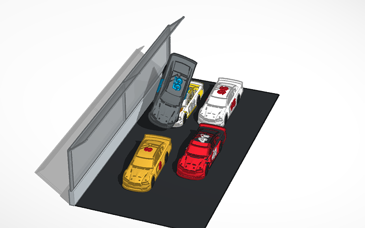 3D design NASCAR 2019 Racing at Martinsville Speedway - Tinkercad