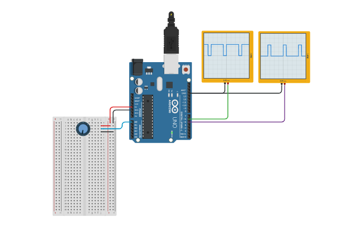 Circuit design Generador de pulsos IAC - Tinkercad