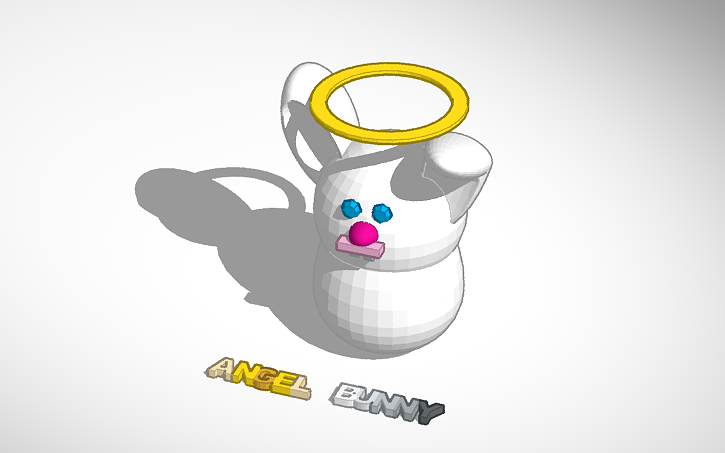 3D design Angel Bunny | Tinkercad