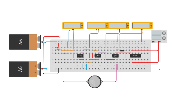 Circuit design Exercice 2 | Tinkercad