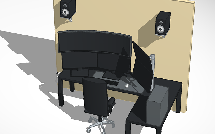 3D design Computer Setup - Tinkercad