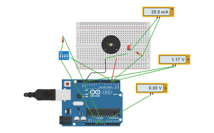 Circuit design Buzzer-Mario Bros - Tinkercad