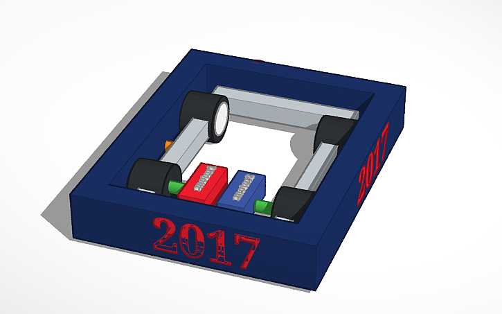 3d Design Chasis 2017 Tinkercad