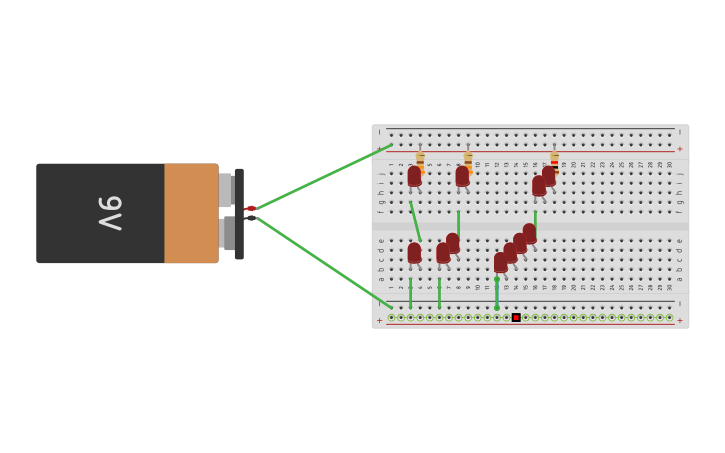 Circuit design Simulación lets | Tinkercad