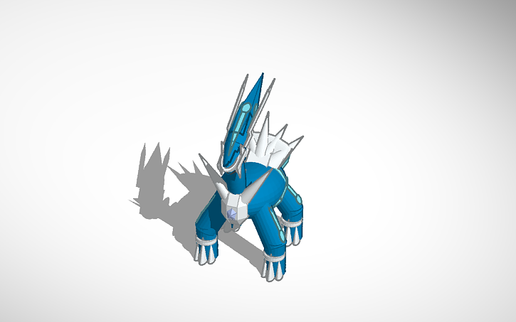 3D design Copy of Dialga | Tinkercad