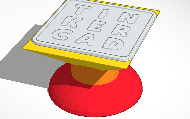 3D design Stamp | Tinkercad