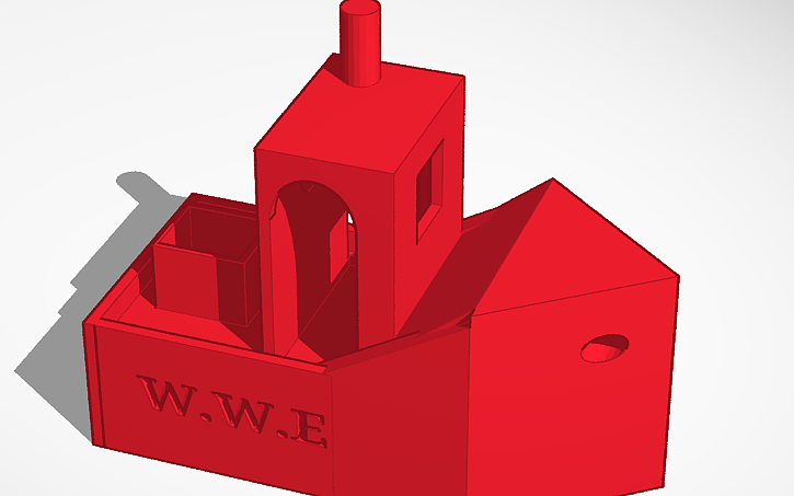3D design Benchy - Tinkercad