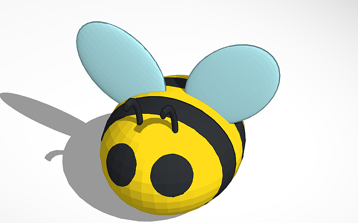 3D design Honia Bee - Tinkercad