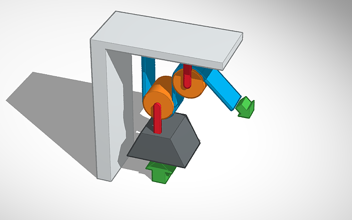 3D design PULLEY - Tinkercad