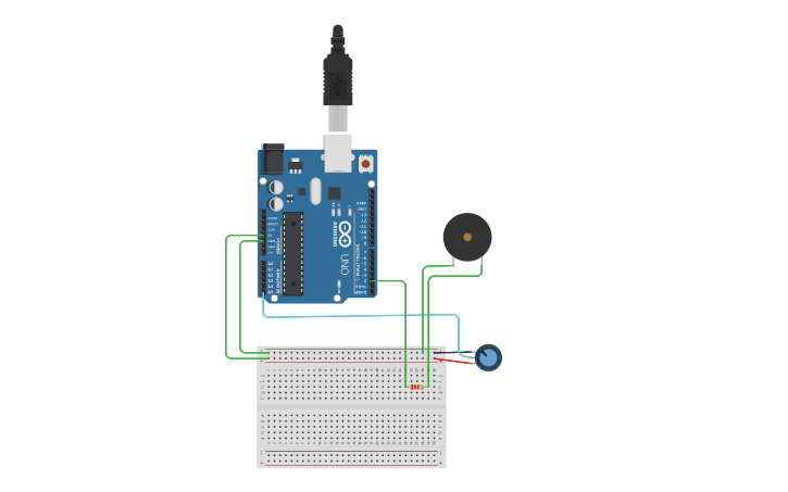 Circuit design Control Voice - Tinkercad