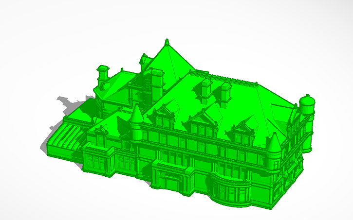 3D design Mansion - Tinkercad