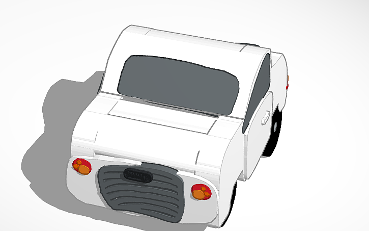 3d Design Scribble Car Tinkercad