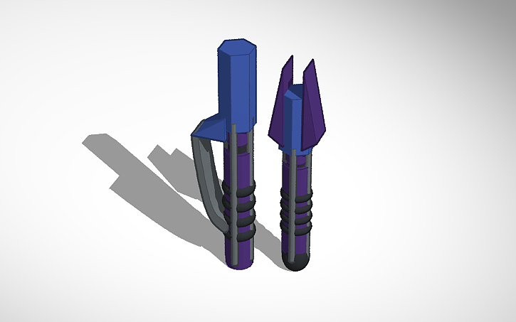 3D design Okhan´s dual swords | Tinkercad