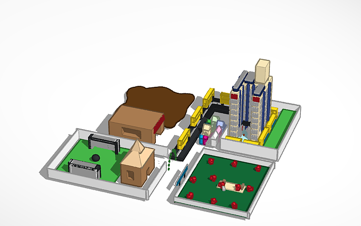 3D design Podar International School - Tinkercad