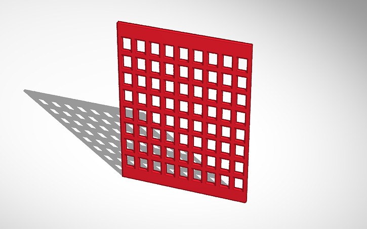 3D design TUSB1046 Grid - Tinkercad
