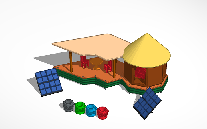 3D design The Torch Lilly - Tinkercad