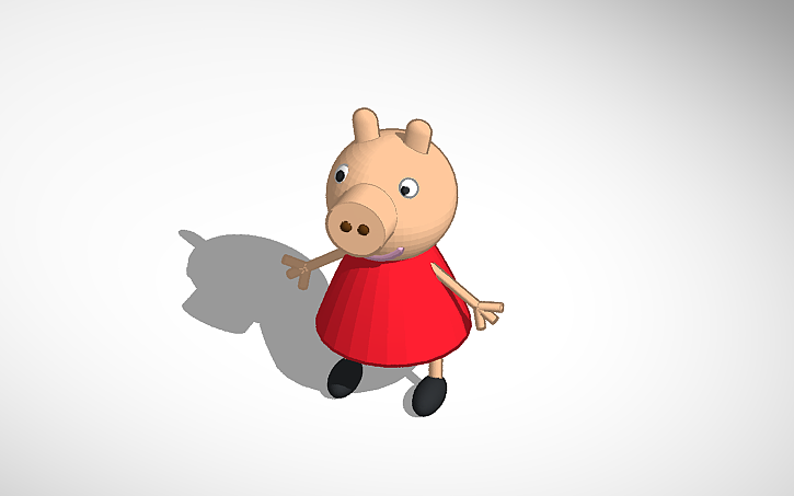 3D design 7D03 CHAN Choi Yan Giana 3D Character Project Peppa Pig ...