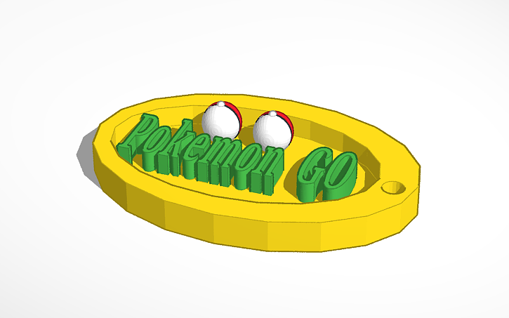 3D design Pokemon GO | Tinkercad
