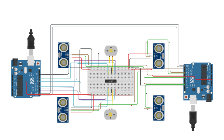Circuit design ERC Induction Assignment - Tinkercad