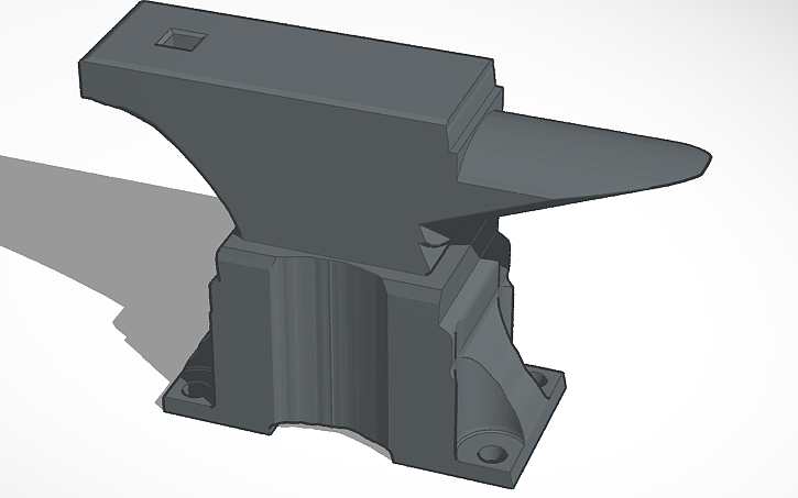 3D design anvil v1.0 970c | Tinkercad