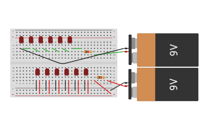 Circuit Design ต่อวงจรอนุกรม และขนาน 9 Tinkercad