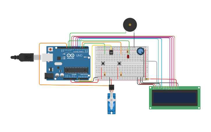 Circuit design Proyecto Final | Tinkercad