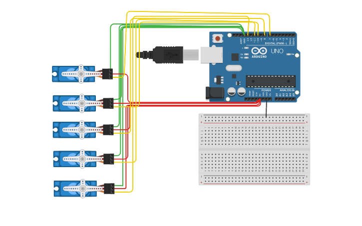 Circuit design motor drive design | Tinkercad