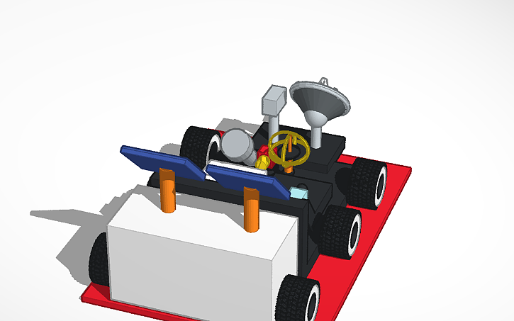 3D design Ian's Moon Rover - Tinkercad