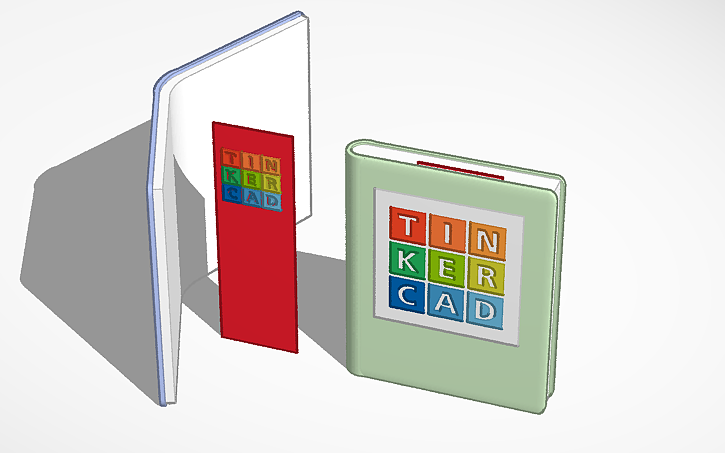 3D design Copy of Bookmark Challenge - Tinkercad