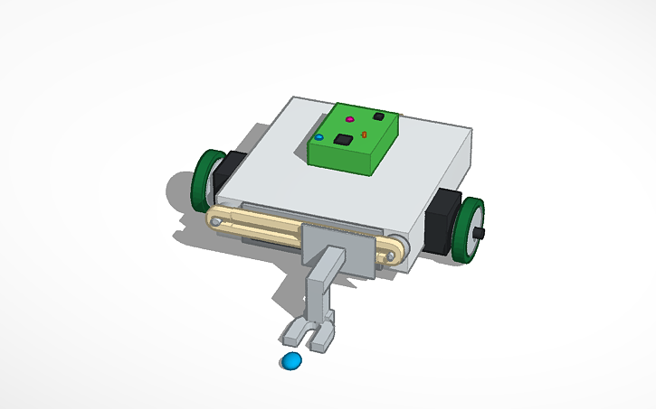 3D design Robot design | Tinkercad