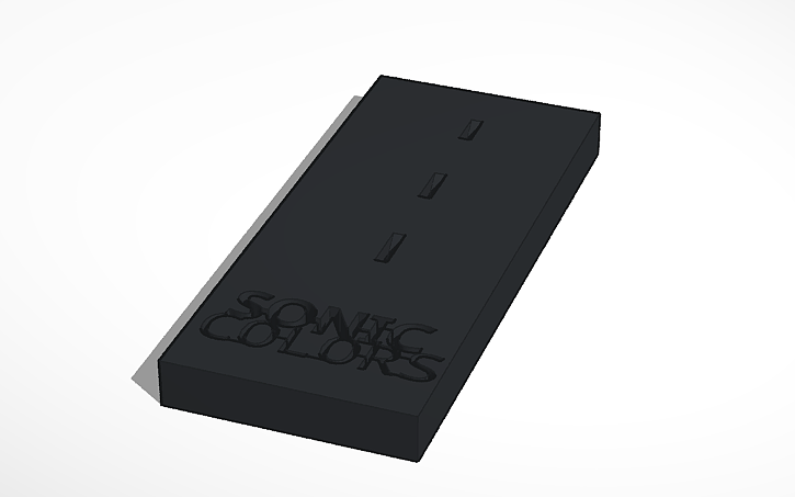 3D design Sonic Colors: Laser Wisp 3/4 Parts | Tinkercad