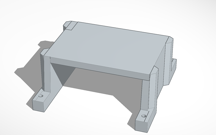 3D design Stepper Motor Stand - Tinkercad