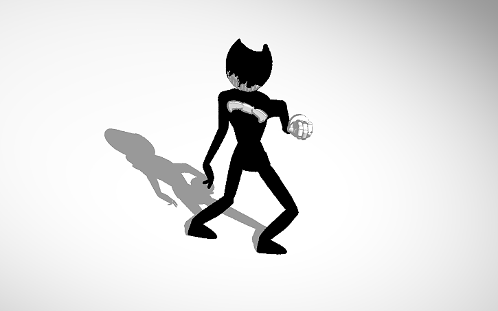 3D design Copy of ink demon bendy | Tinkercad