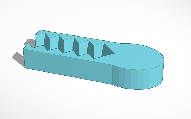 3D design Incredible Clip | Tinkercad