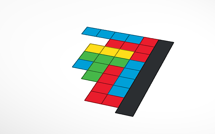3D design tetris Carlos ._. | Tinkercad