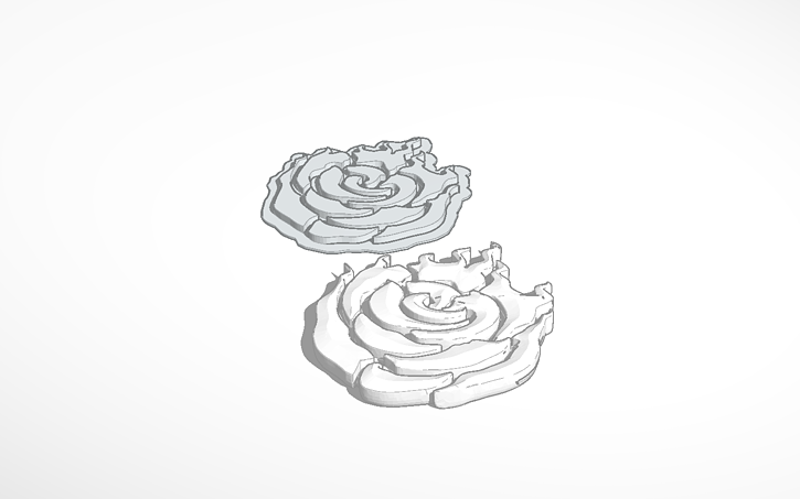 3D design Ruby Rose - Tinkercad