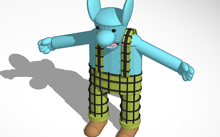 3D design Winslow T Oddfellow Eddie | Tinkercad