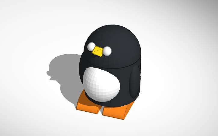 3D design Penguin | Tinkercad