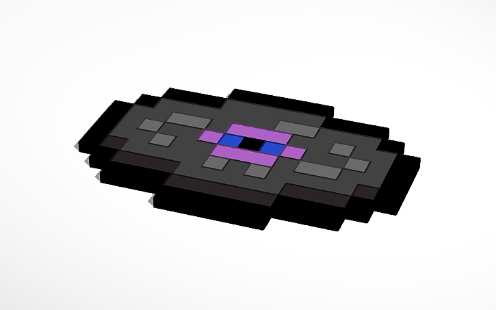 3D design Minecraft Music Disc- mall | Tinkercad