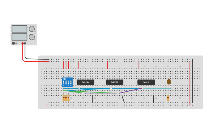 Circuit design Semana 2 | Tinkercad
